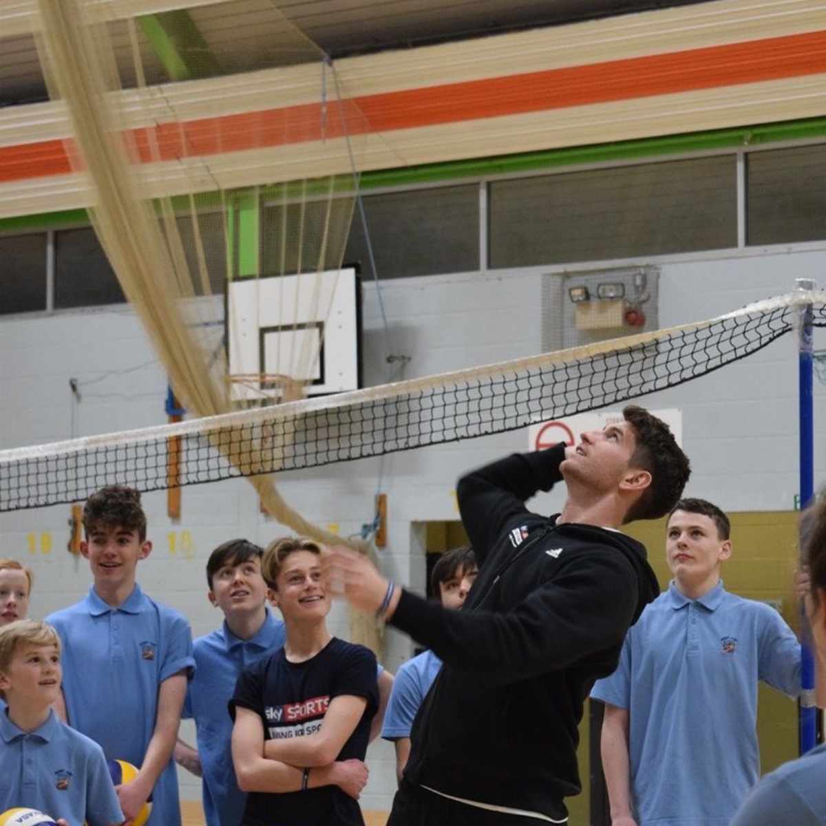 The Henry Cort Community College - Olympic Athlete inspires Students