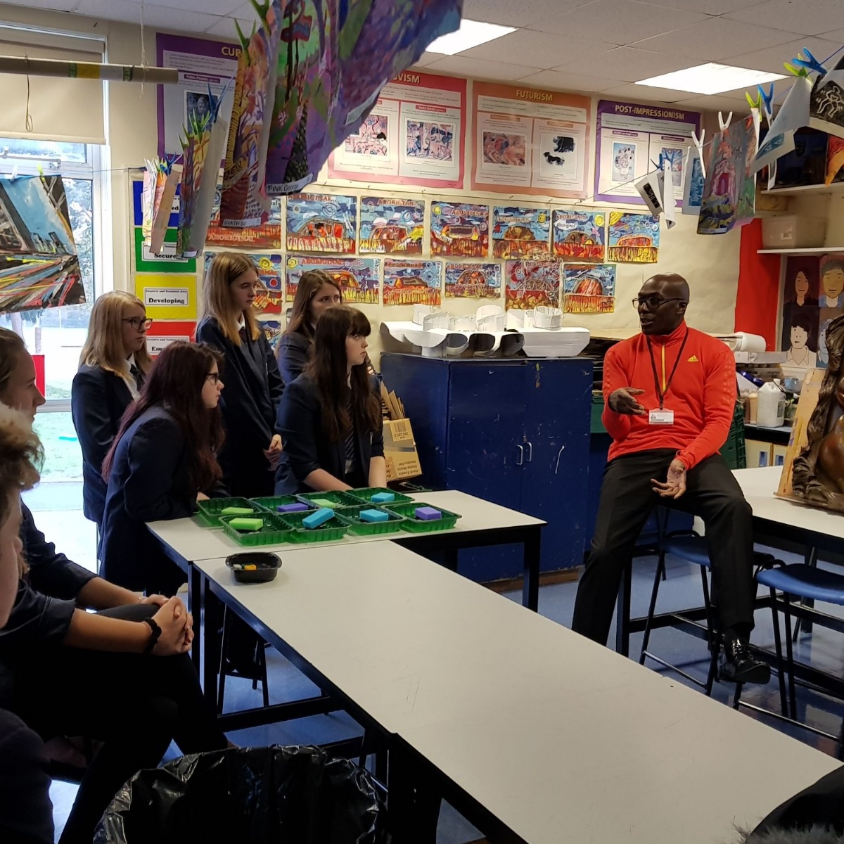 The Henry Cort Community College - Master Sculptor Donald Brown ...